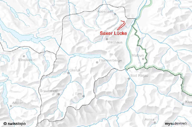 Saxer Lücke - Wandern bei Appenzell - myswisstrek